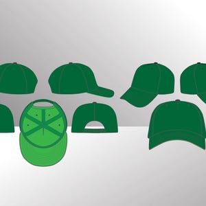 Curved Brim Snapback Cap Mockup: Streetwear Design Template - Etsy