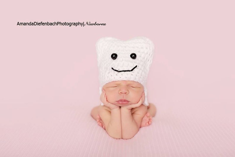 Baby Tooth Hat Dentist Baby Gift Sweet Tooth Hat Gift for - Etsy