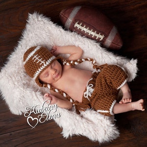 Newborn Football Player Prop/ Sports Fan Newborn Prop/ Baby Shower Gift ...