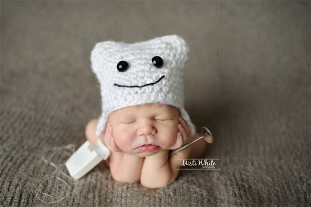 Baby Tooth Hat, Dentist Baby Gift, Sweet Tooth Hat, Gift for Dentist ...