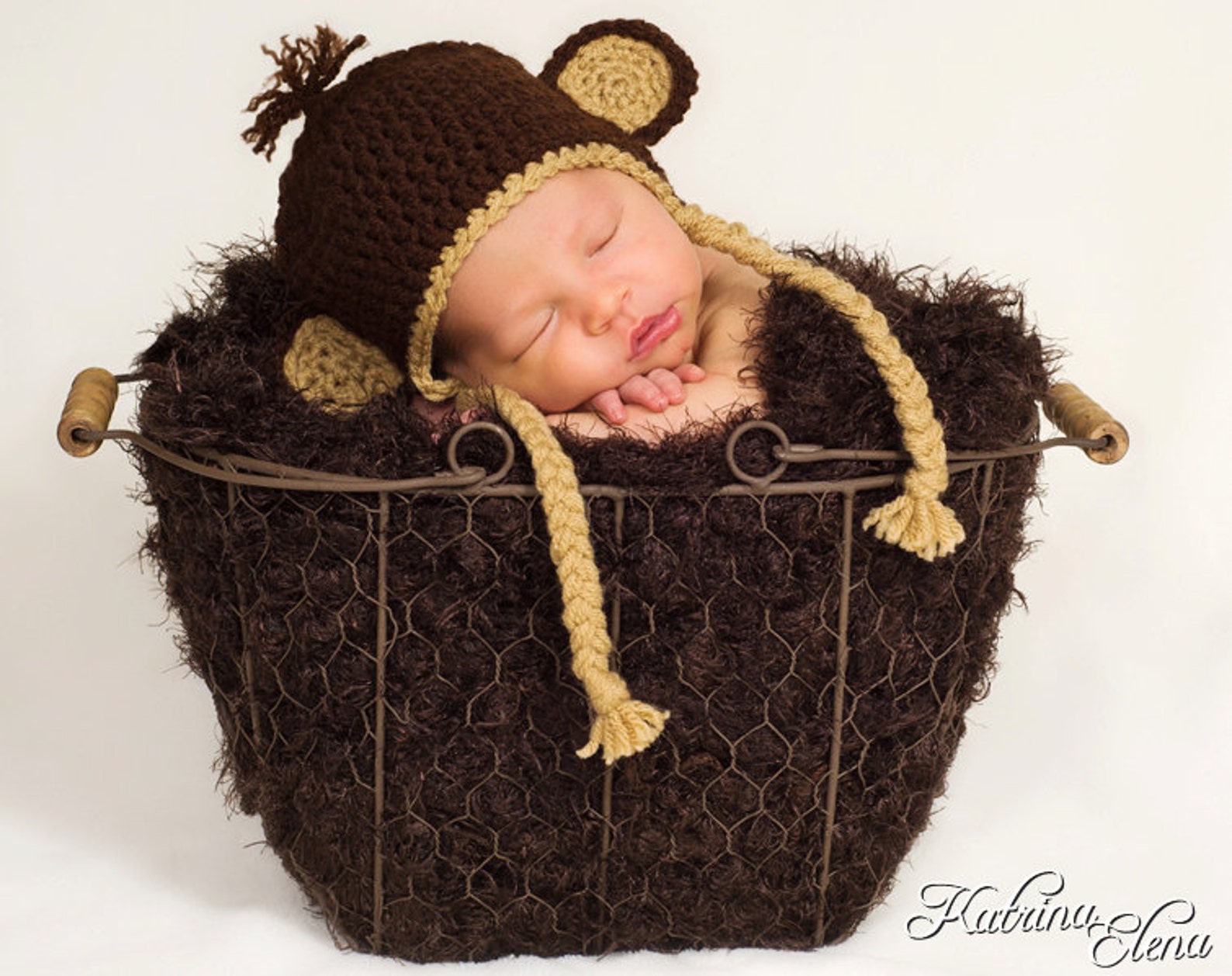 Baby Monkey Hat Jungle Theme Nursery Crochet Monkey Hat - Etsy