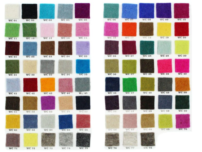 Multicolor Felt Ball Rug: Handmade Wool Semi-circle Mat - Etsy
