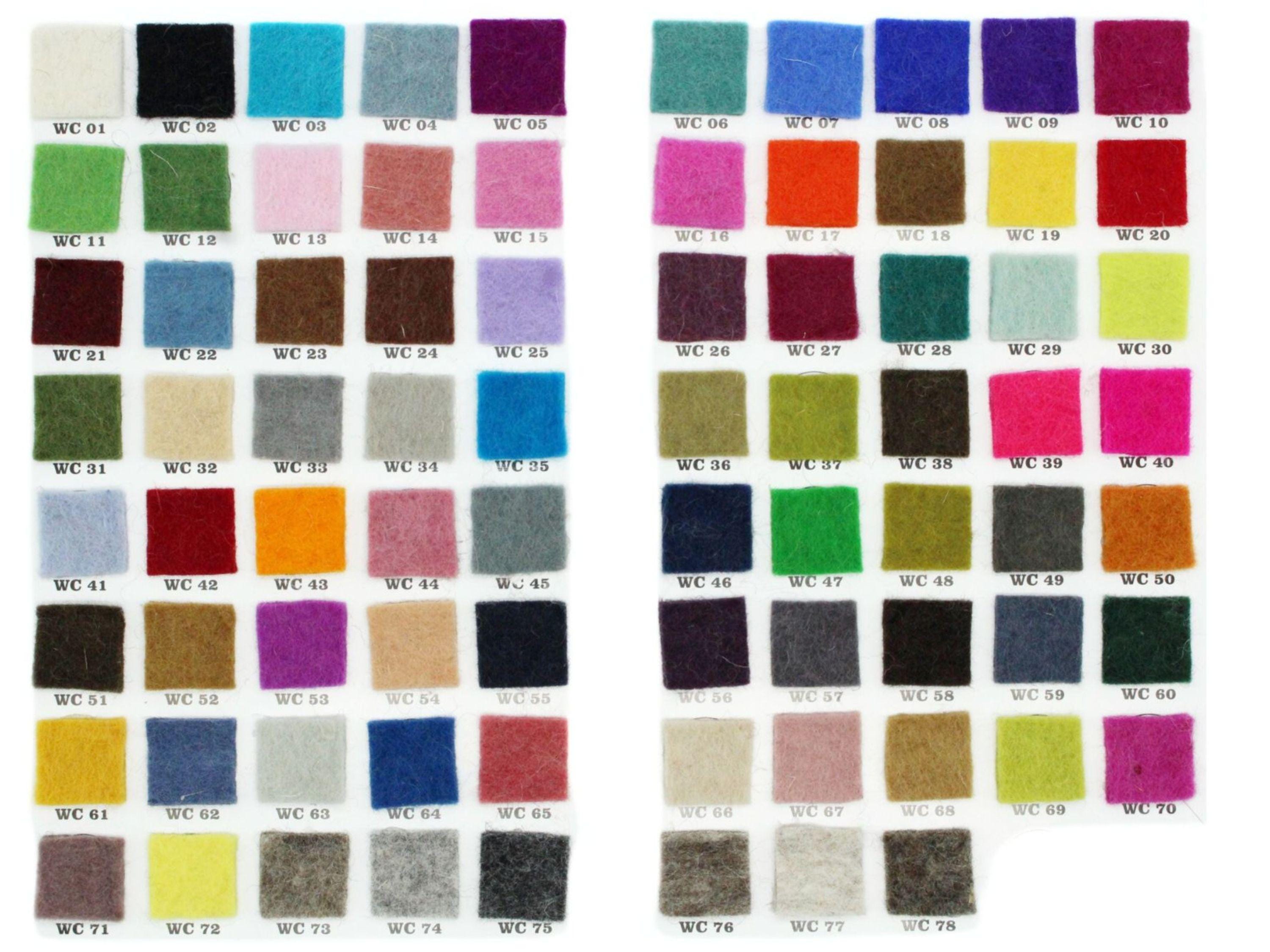 Multicolor Felt Ball Rug: Handmade Wool Semi-circle Mat - Etsy