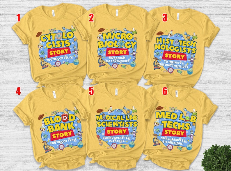 Lab Week 2026 Toy Story Shirt, Lab Story Science Team Tee, Funny Lab ...