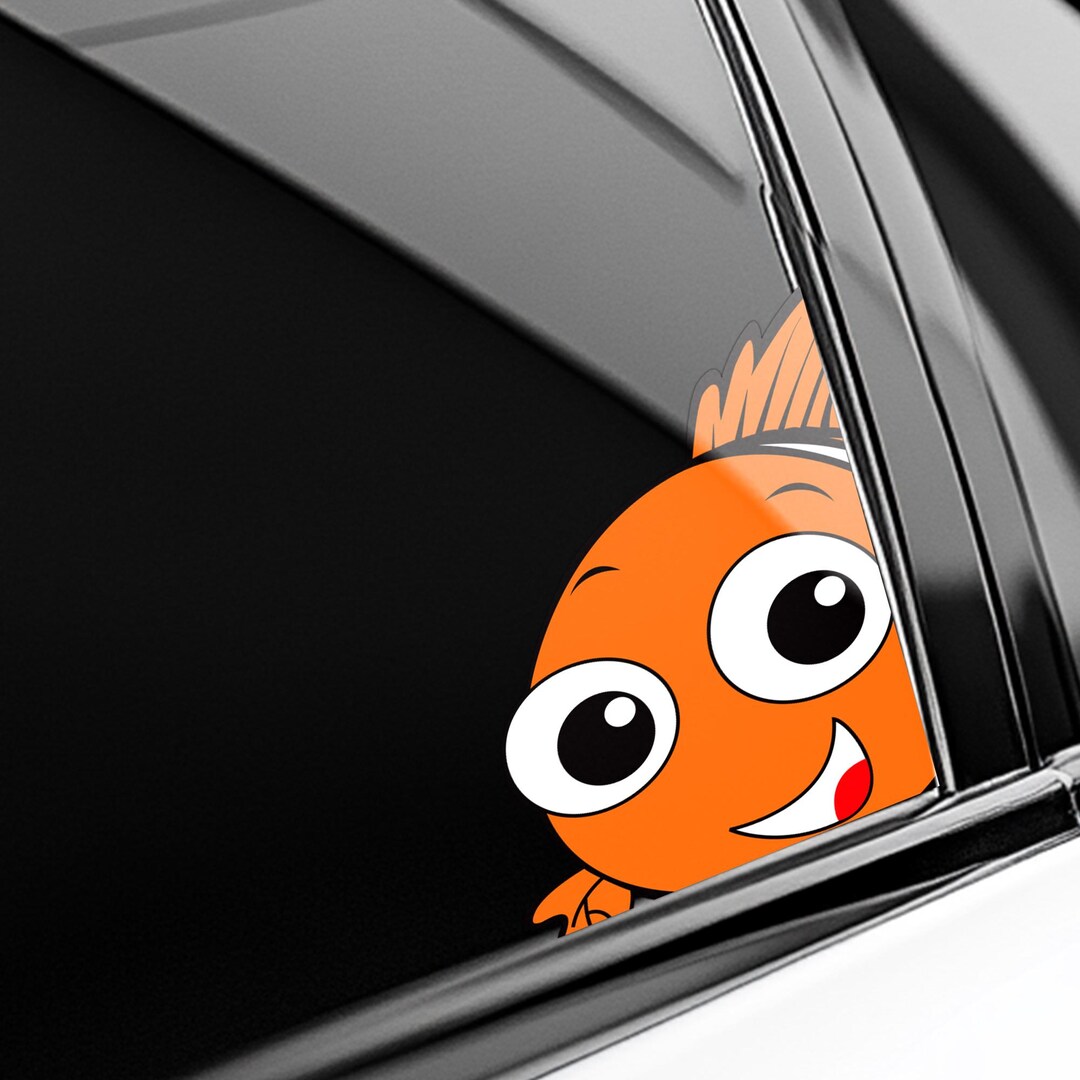 Finding Nemo Dory Peeker Sticker – Peeking Dory Vinyl Decal, Waterproof ...