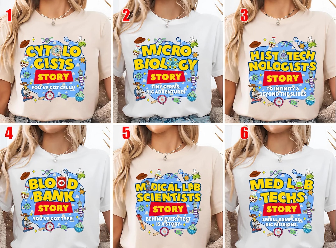 Lab Week 2026 Toy Story Shirt, Lab Story Science Team Tee, Funny Lab ...