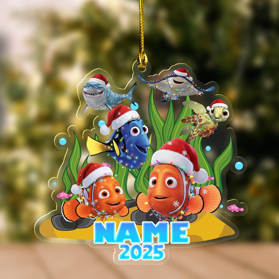 Finding Nemo Dory Christmas Ornament/disney Nemo Ornament/finding Dory ...