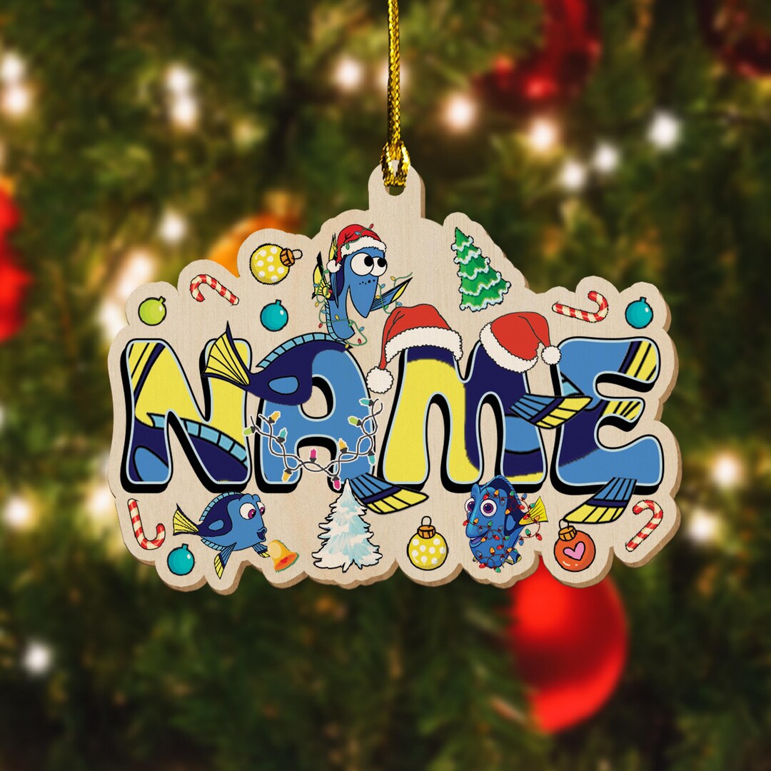 Finding Nemo Dory Christmas Ornament/disney Nemo Ornament/finding Dory ...