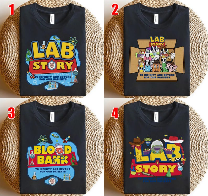 Lab Week 2026 Toy Story Shirt, Lab Story Science Team Tee, Funny Lab ...