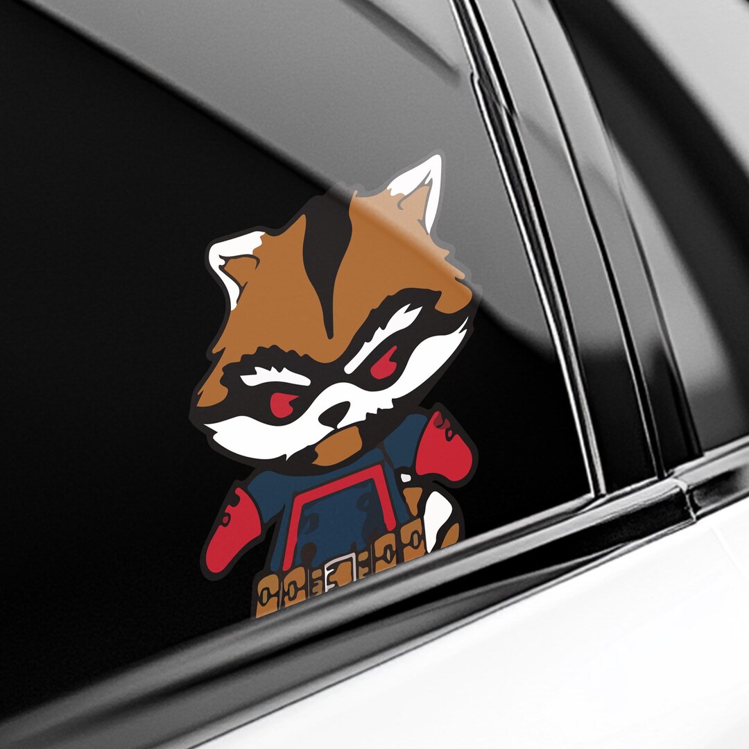 Groot Peeker Sticker - Peeking Car Window Decals - Bumper Waterproof ...