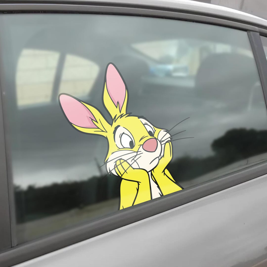 Winnie the Pooh Peekaboo Peeker Peeking Car Window Decal - Bumper ...