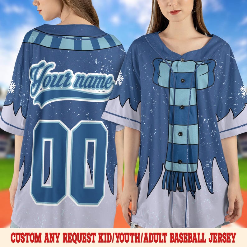 Heat Miser and Snow Miser Costume Christmas Baseball Jersey, Santa ...