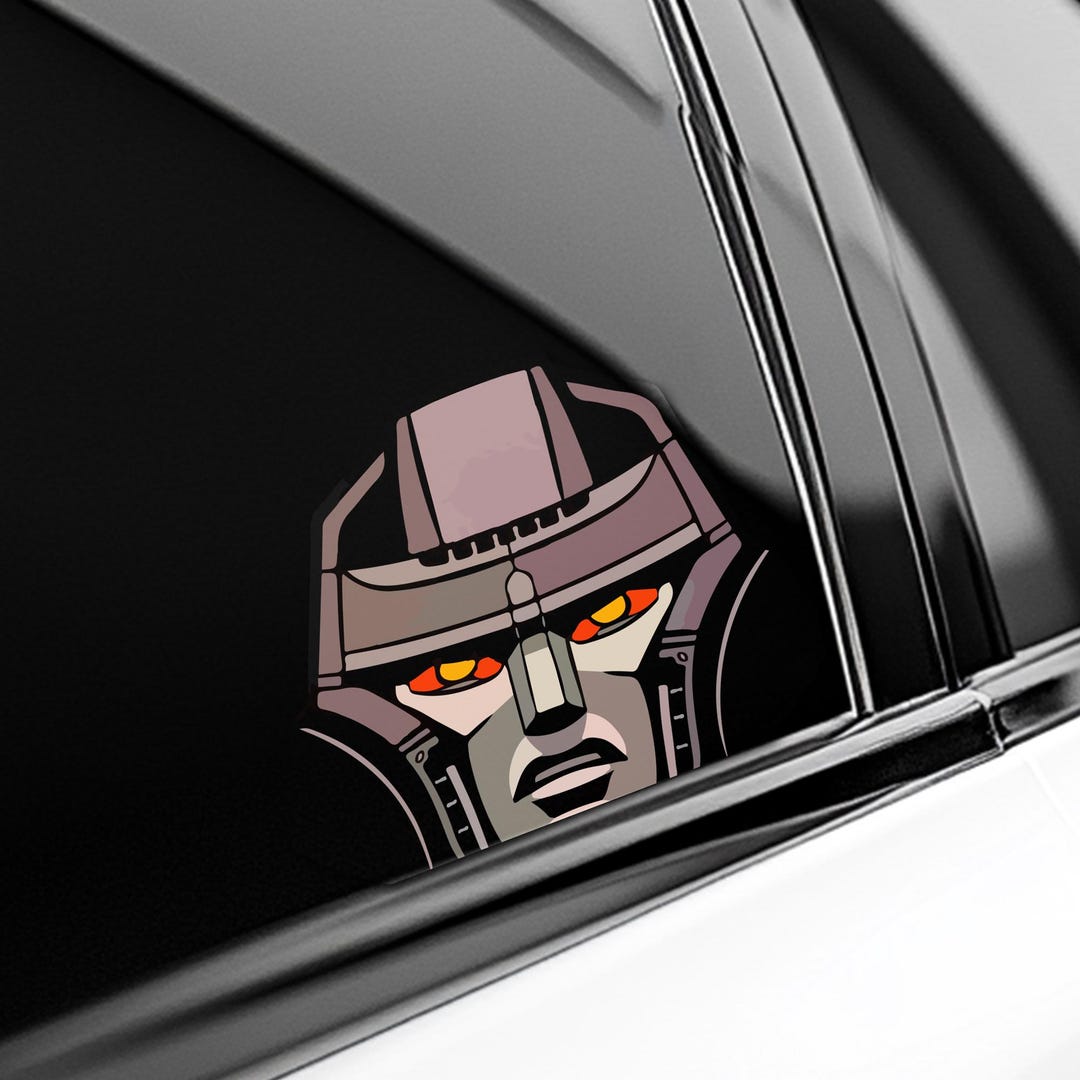 Transformers Peeker Peeking Car Window Decals - Bumper Waterproof ...