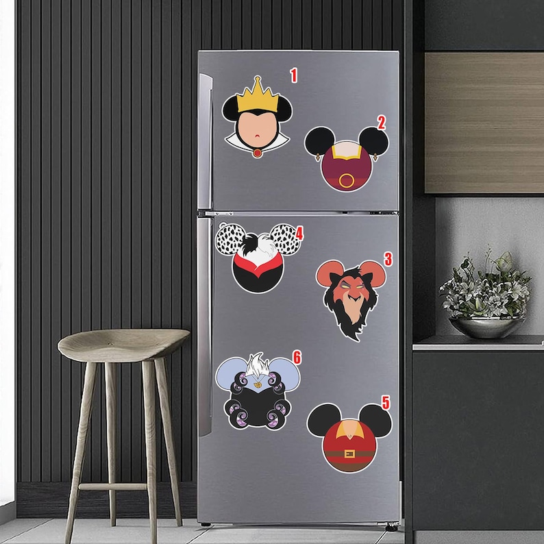 Personalized Disney Villains Cruise Magnet/maleficent Evil Queen ...