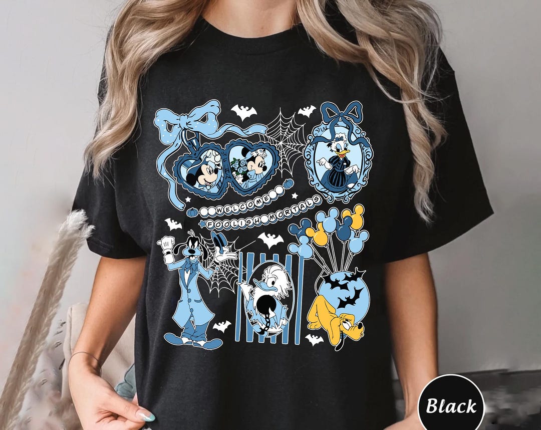 Mickey and Friends Haunted Mansion Shirt, Disney Stretching Room ...