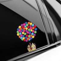 Pixar UP Carl & Ellie Mailbox Sticker/decal (decoration) (PDF/PNG ...