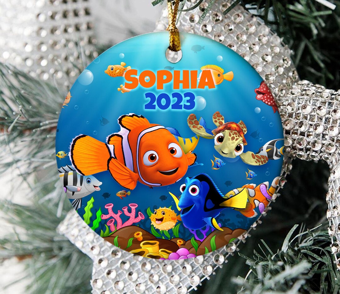 Finding Nemo Christmas Ornament/disney Nemo Ornament/finding Dory ...