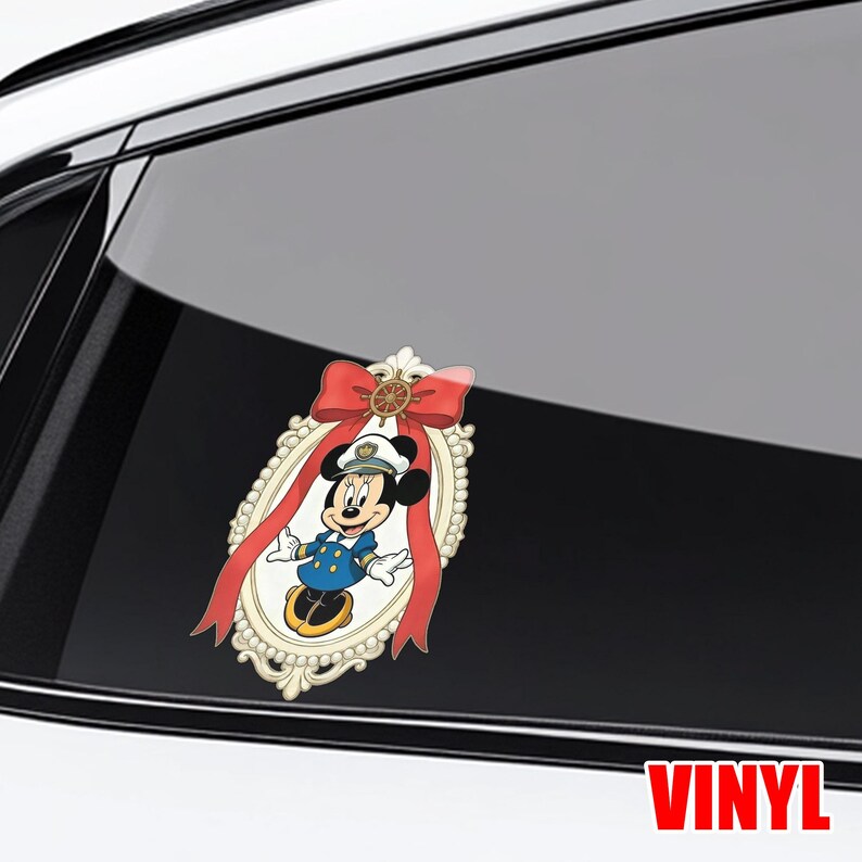 Disney Car Window Sticker, Mickey Minnie Car Decal, Donald Daisy Car ...