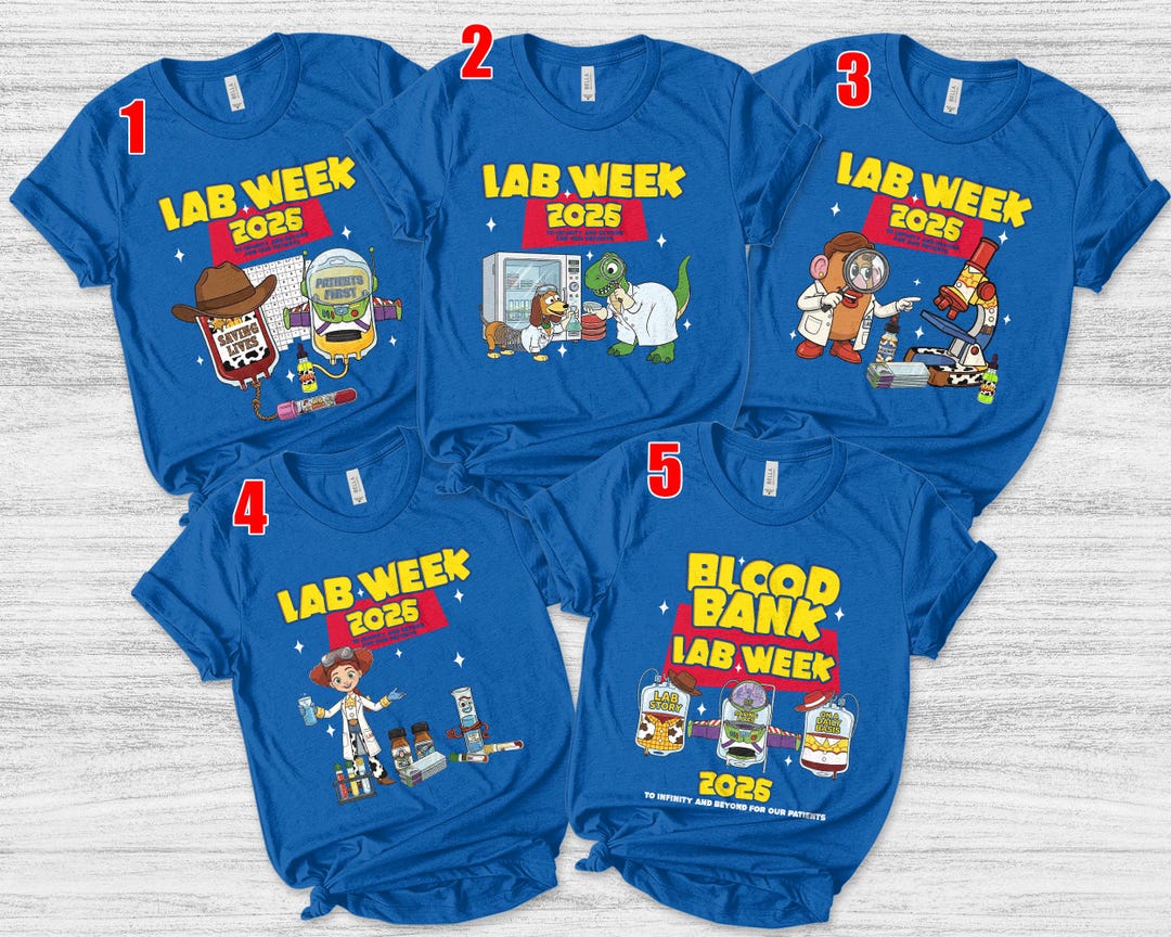 Lab Week 2026 Toy Story Shirt, Lab Story Science Team Tee, Funny Lab ...