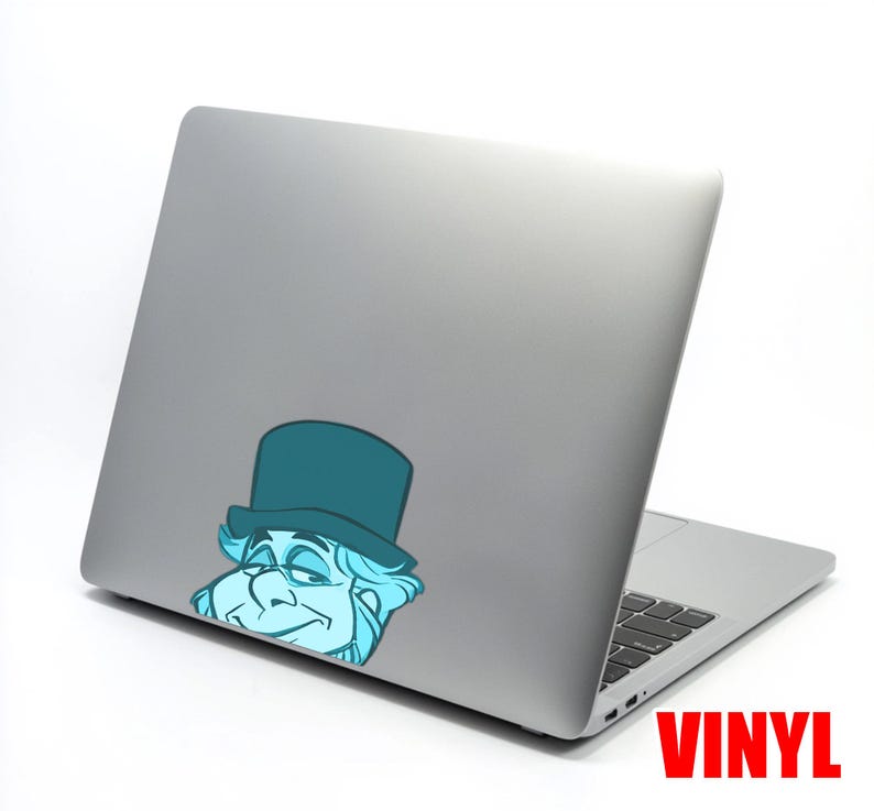 Hitchhiking Ghost Peeker Bumper Sticker – Haunted Mansion Car/window ...