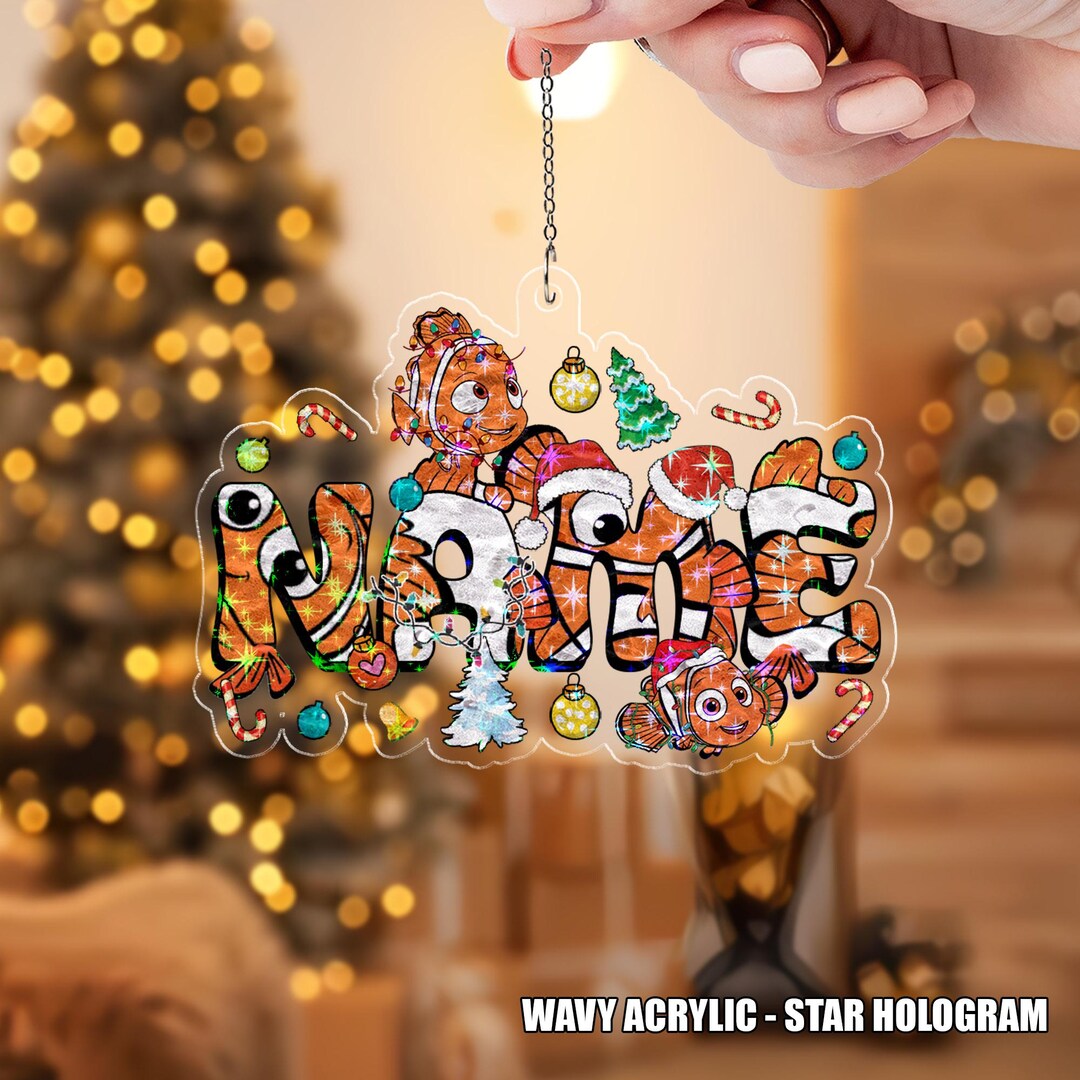 Finding Nemo Dory Christmas Ornament/disney Nemo Ornament/finding Dory ...