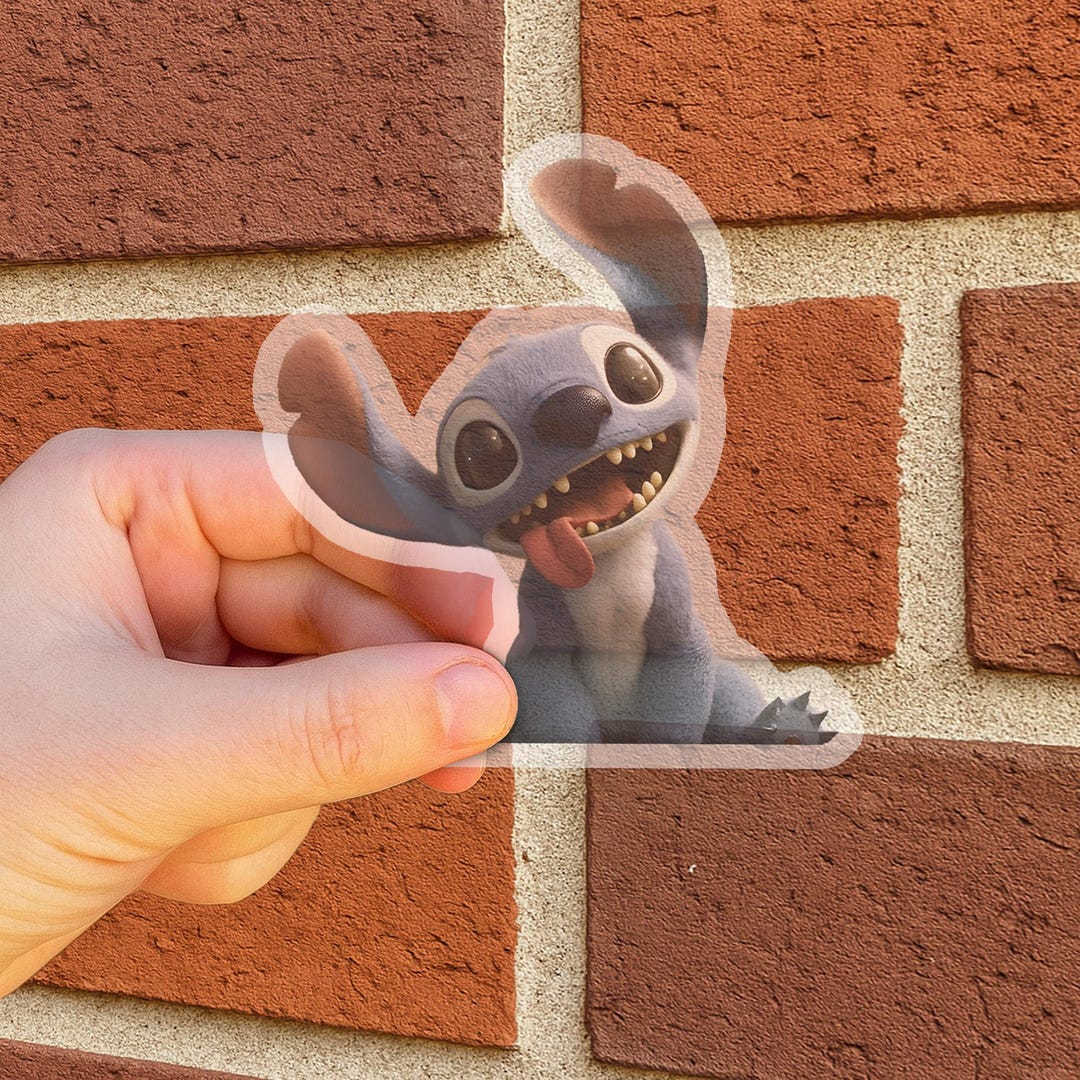 Lilo Stitch 2025 Peeker Peeking Sticker Car Decals Waterproof ...
