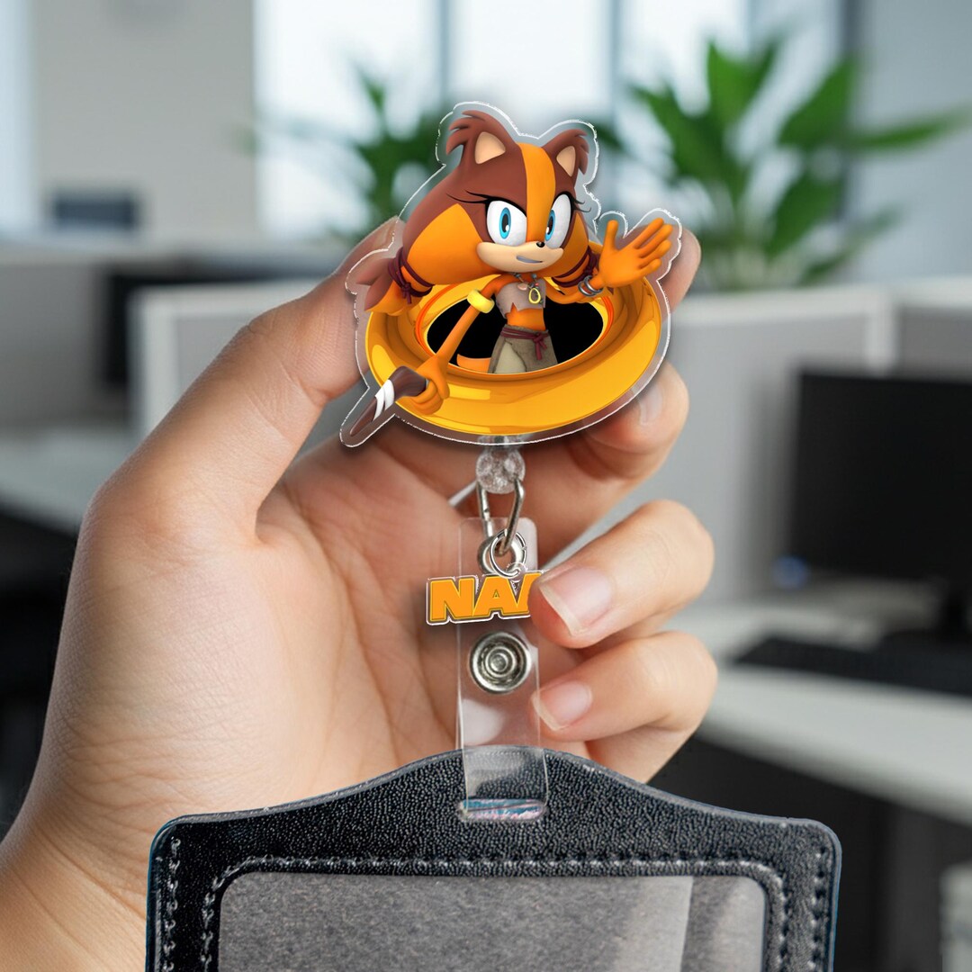 Personalized Sonic the Hedgehog Characters Badge Reel, Sonic Shadow ...