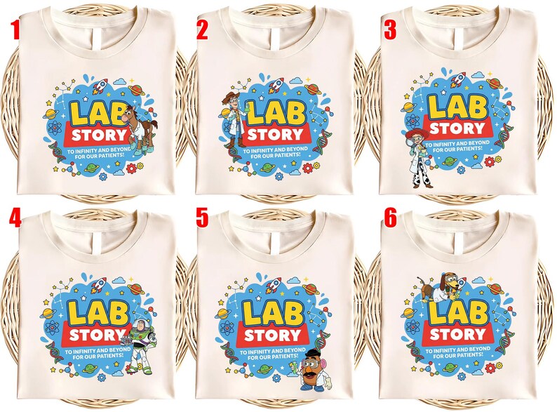 Lab Week 2026 Toy Story Shirt, Lab Story Science Team Tee, Funny Lab ...