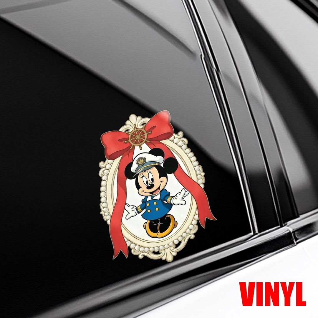 Disney Car Window Sticker, Mickey Minnie Car Decal, Donald Daisy Car ...