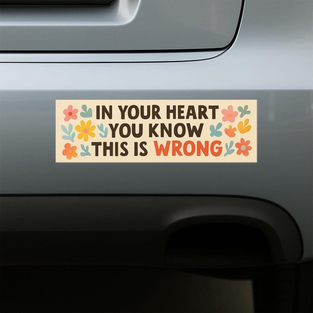You Know This is Wrong Car Decals, Abolish Ice and Immigration Camps ...