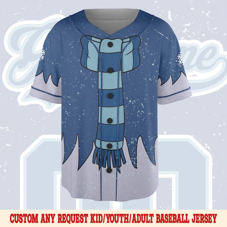Heat Miser and Snow Miser Costume Christmas Baseball Jersey, Santa ...
