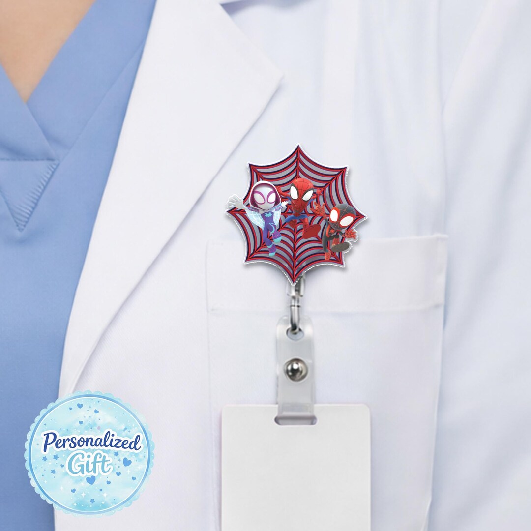Spidey and His Amazing Friends Badge Reel, Spider Man Ghost Spider ...
