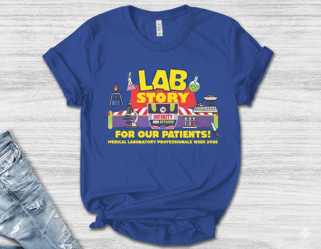 Lab Story Lab Week 2026 Shirt, Matching Lab T-shirts, Pathology Gifts ...