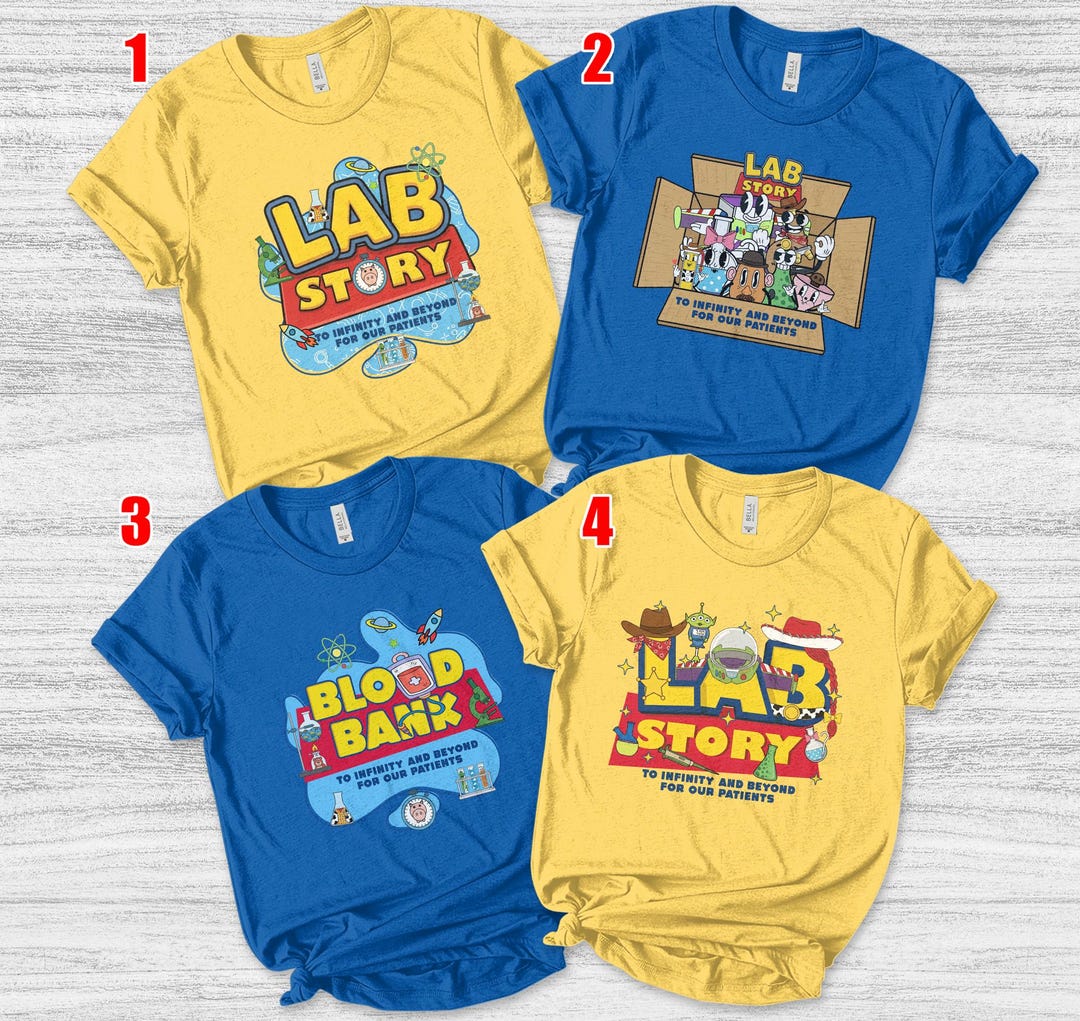 Lab Week 2026 Toy Story Shirt, Lab Story Science Team Tee, Funny Lab ...