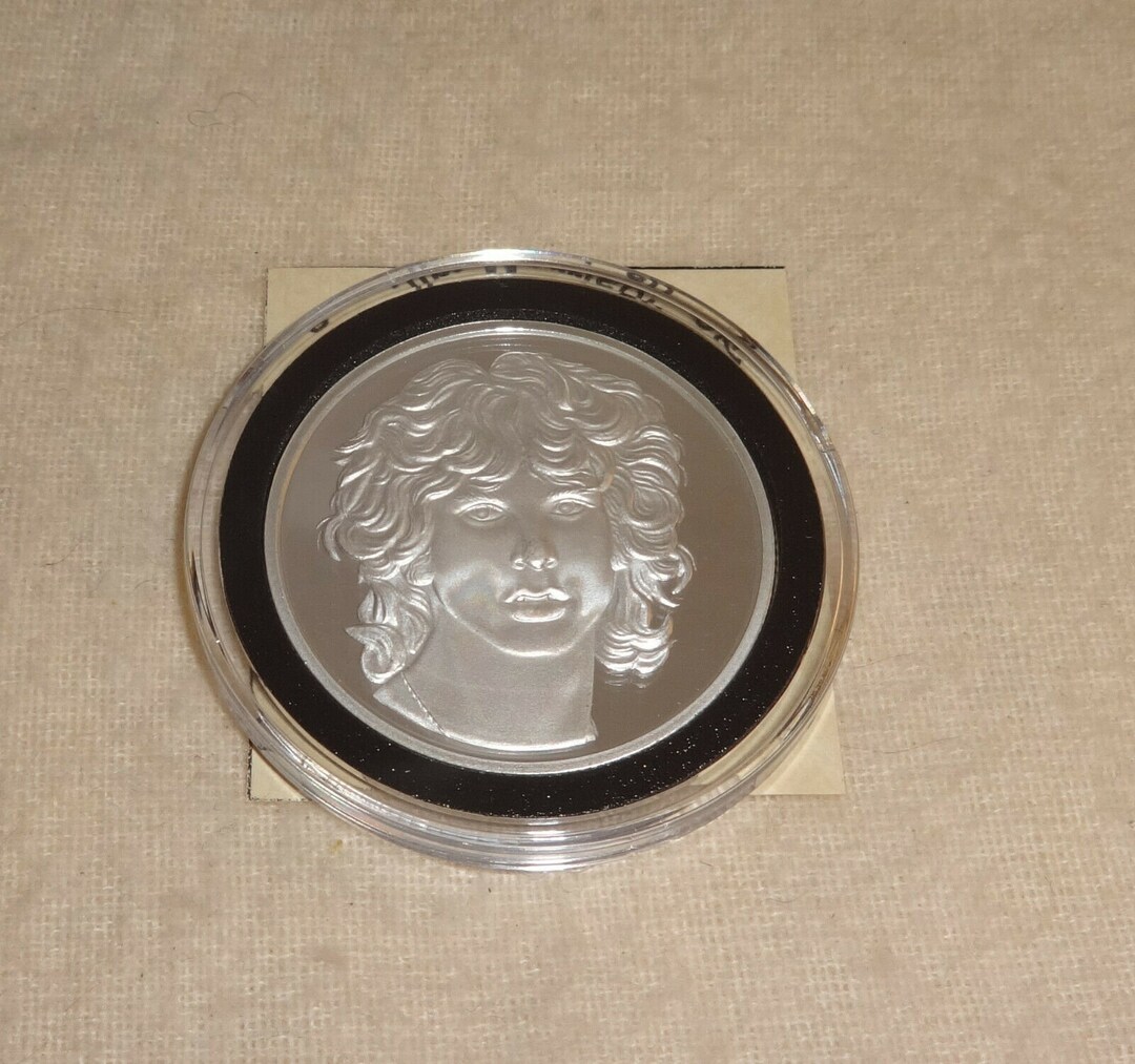 JIM MORRISON .999 Fine Silver Trade Unit 1 Oz Coin Round Mintage 50 - Etsy
