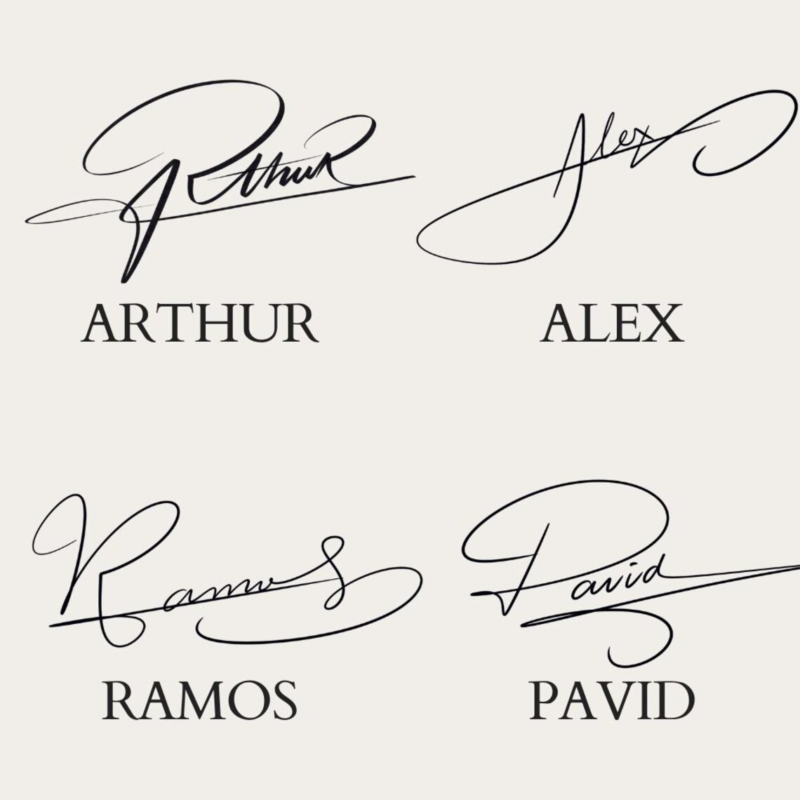 Custom Designed Business Signature - Professional Personalized Logo ...