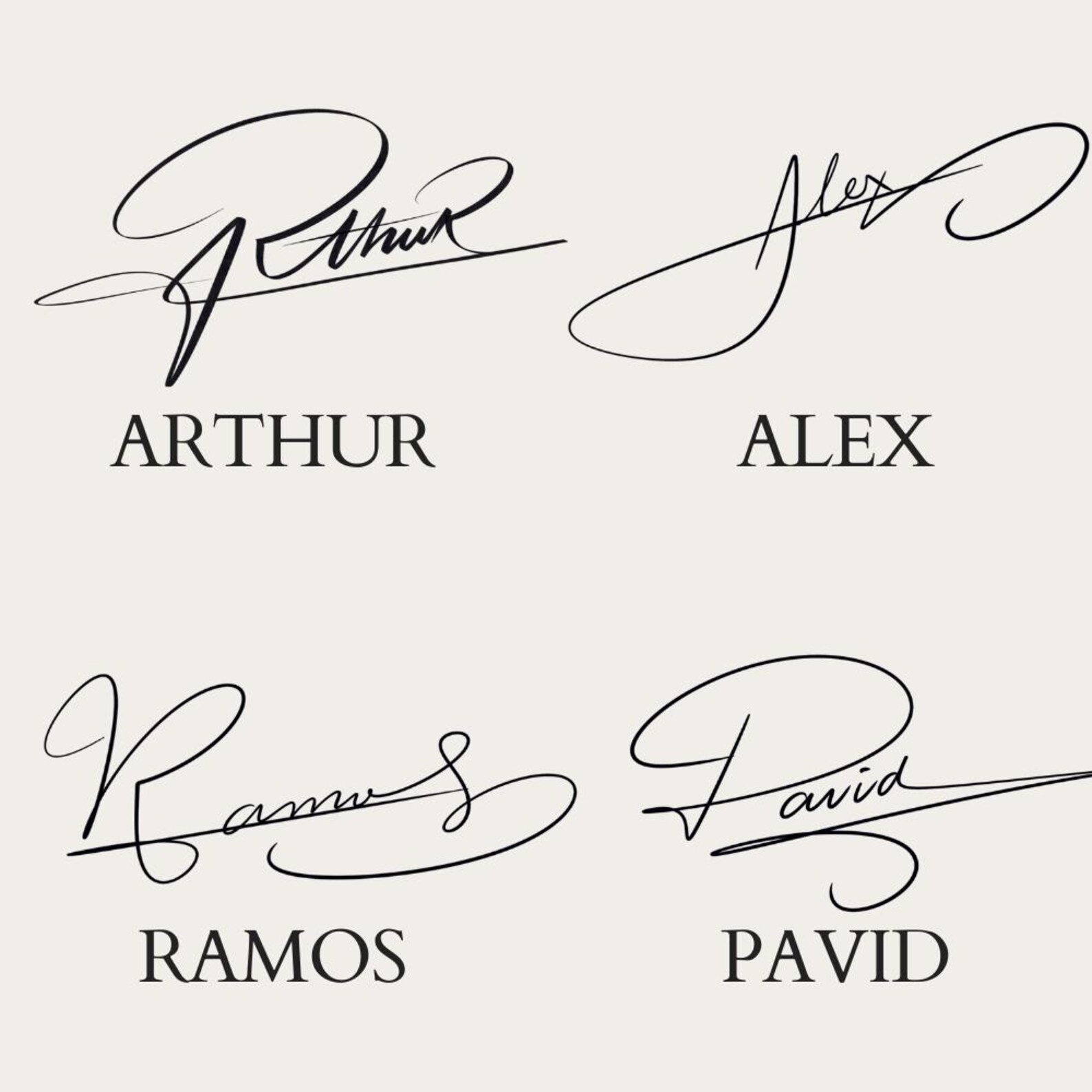 Custom Designed Business Signature - Professional Personalized Logo ...