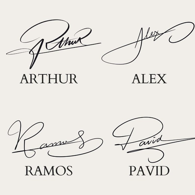 Custom Designed Business Signature - Professional Personalized Logo ...