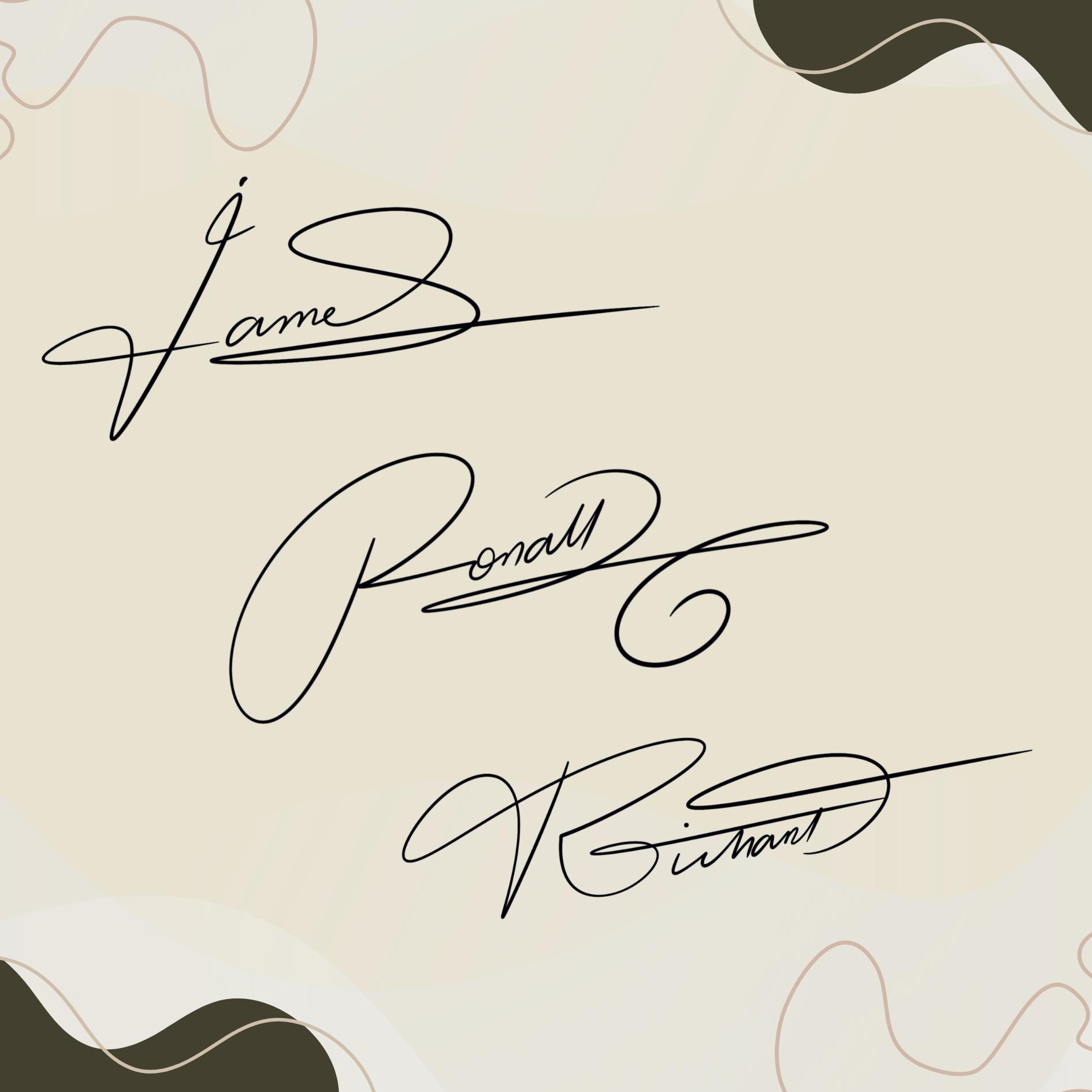 Custom Handwritten Signature – Unique Personalized Autograph Design for ...