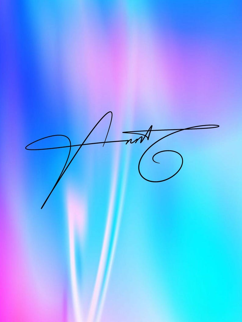 Custom Handwritten Signature – Unique Personalized Autograph Design for ...