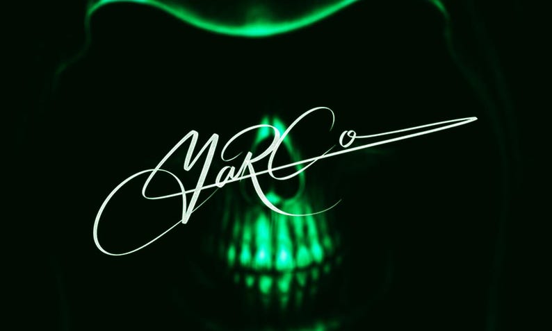 Personalized Autograph Design: Custom Handwritten Signature Logo for ...