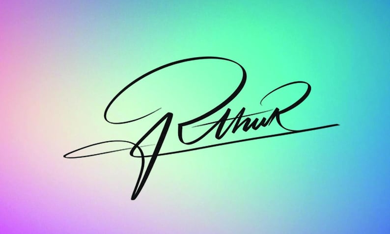 Personalized Autograph Design: Custom Handwritten Signature Logo for ...