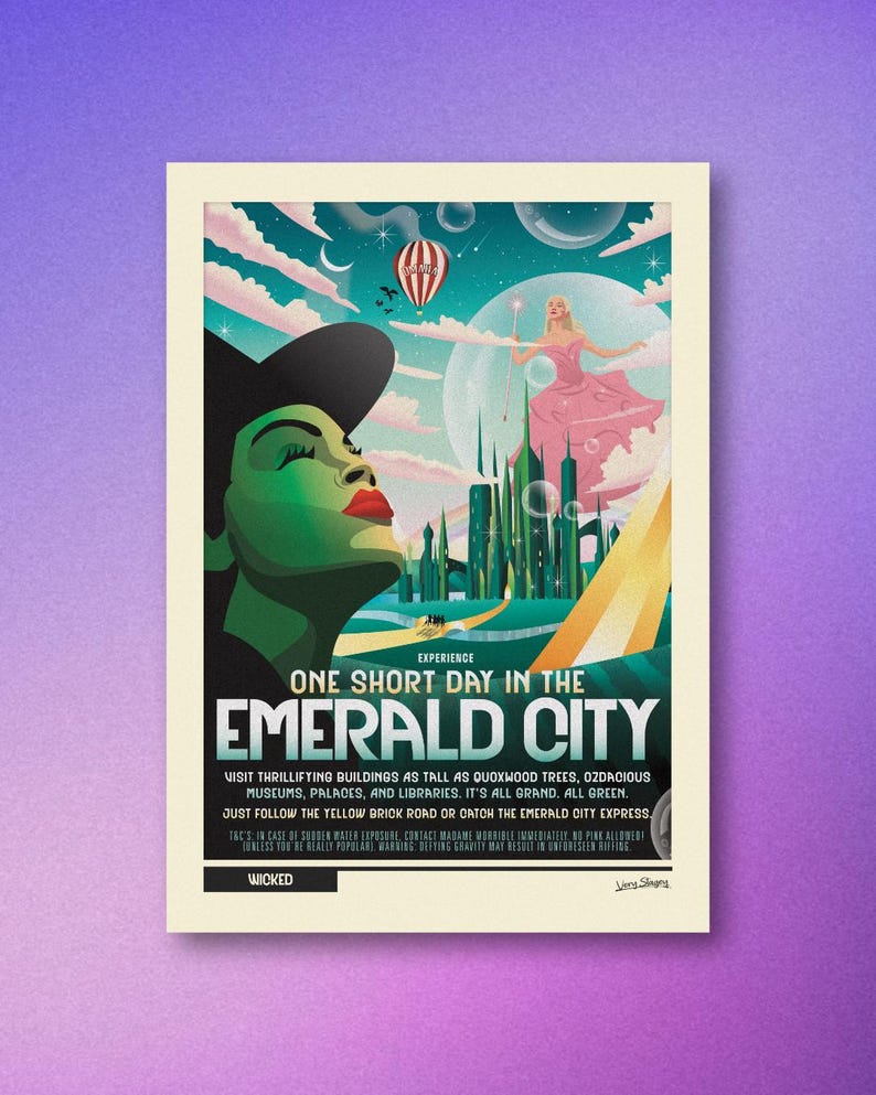 One Short Day - Wicked | Poster - Etsy