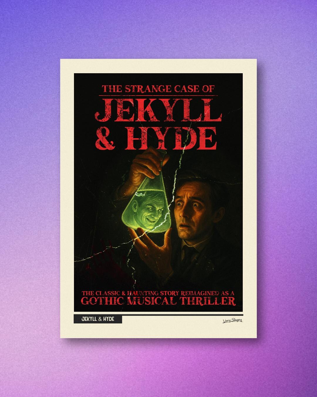 The Strange Case of Jekyll & Hyde Poster - Etsy