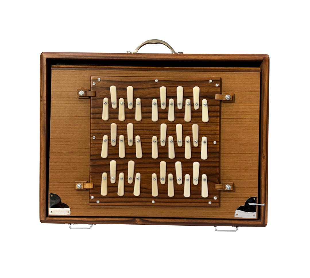 Shruti Box - 36 Notes Shruti Box _ Teak Wood _ Multifold Bellow _ Three ...