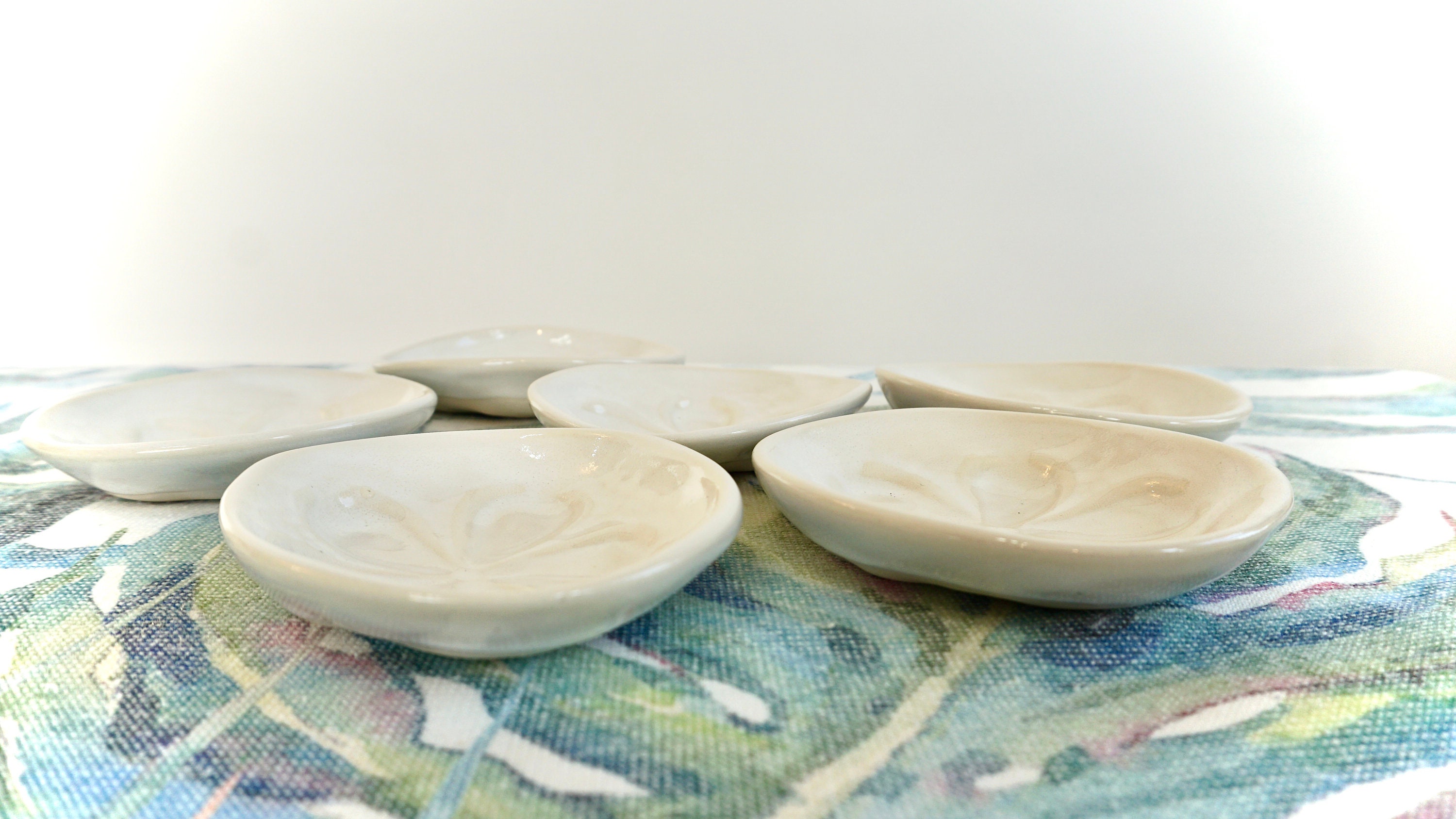 White Sea Biscuit Shell Dish | Etsy