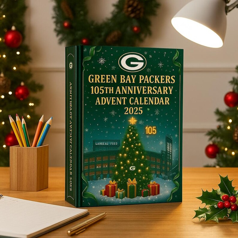 Green Bay Packers 105th Anniversary Advent Calendar: 24 Acrylic ...