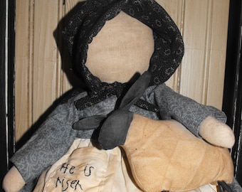 My Primitive EARLY FOLK Prairie Dolls Instant Download Pattern - Etsy