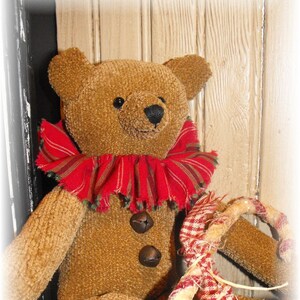 Primitive "christmas Bear" Instant Download E-pattern, Primitive ...