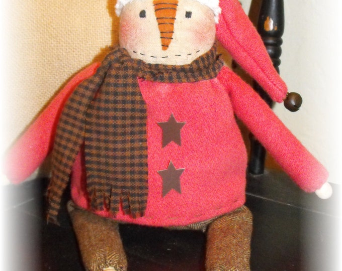 NEW 2019 Instant DOWNLOAD Pattern Primitive Vintage Style Rag Stuffed ...